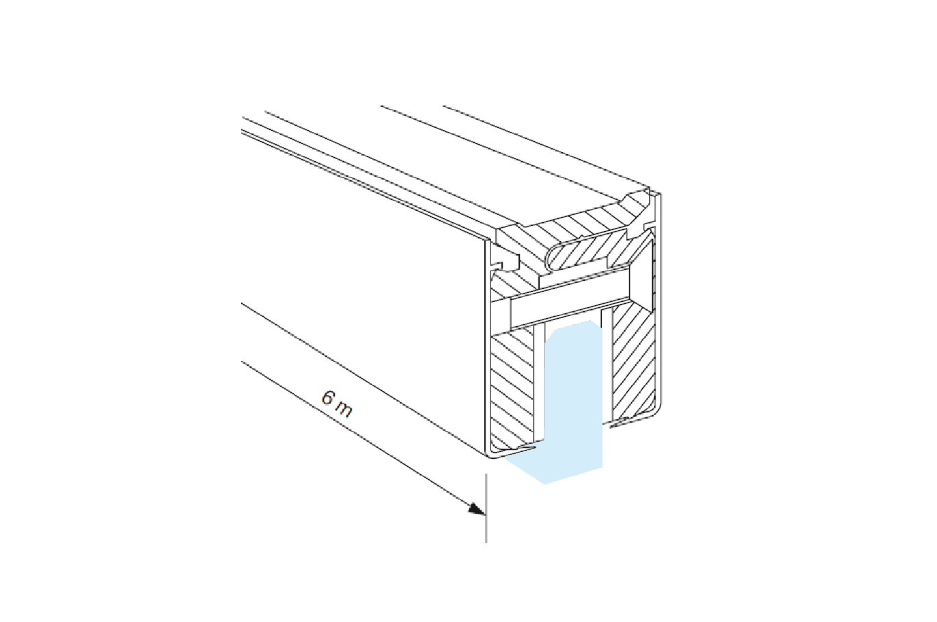 Klemprofiel KL001 - GlasTotaal