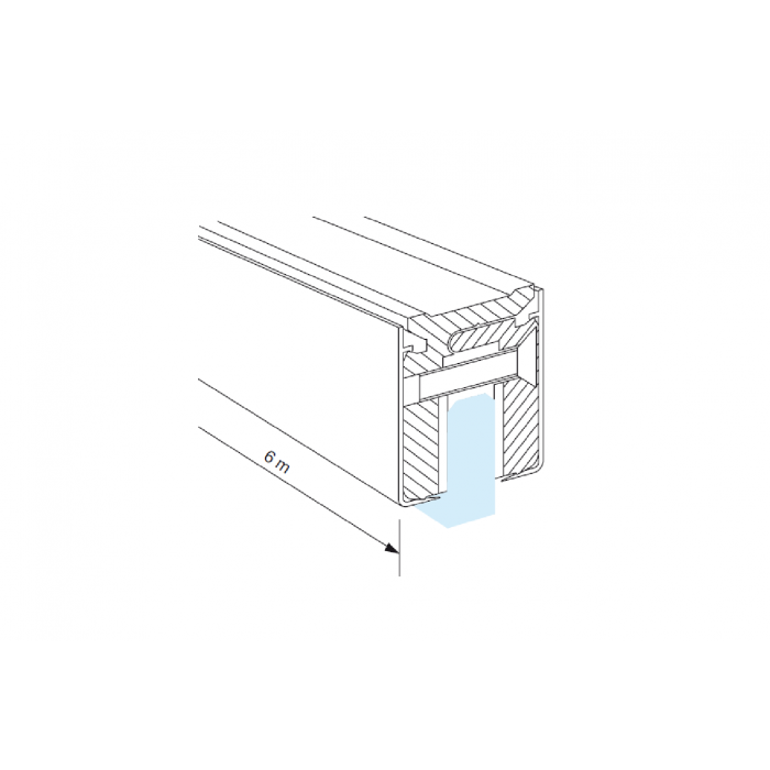 Klemprofiel KL001 - GlasTotaal